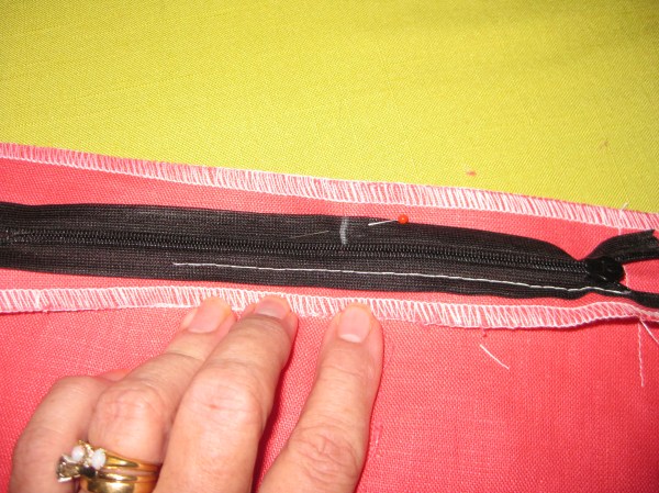 special finish at top of invisible zipper | Alison Wheeler - The Sewing ...